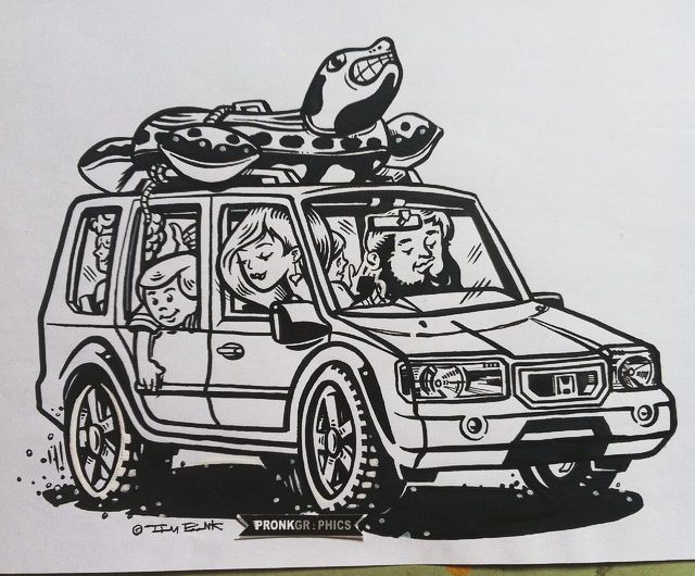 Custom Automotive Art | Pronk Graphics | Website Design/Development ...